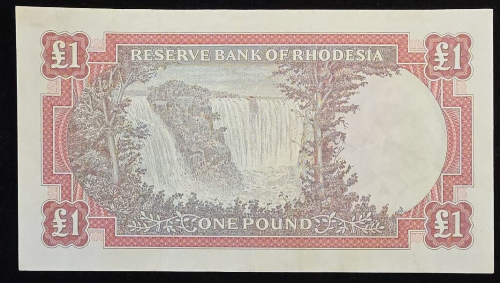 1966 RHODESIA £1 BANKNOTE - Numicraft collectibles | Coins, Medals ...